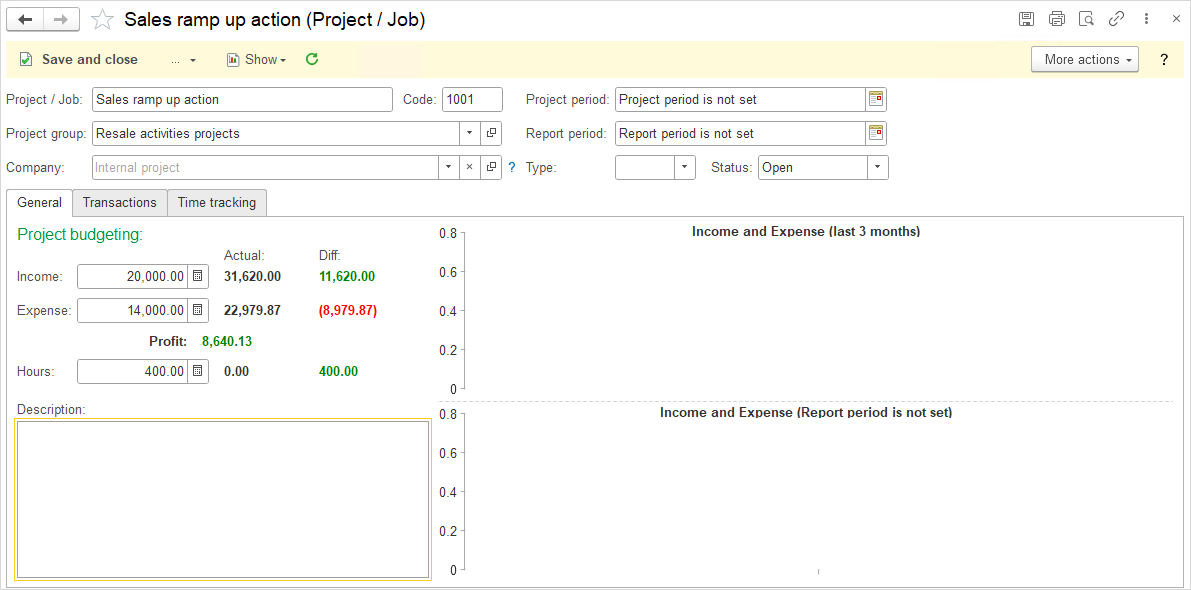 Projects / Jobs – AccountingSuite