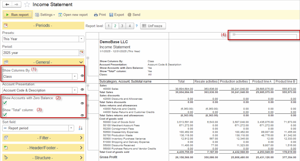 Income Statement – AccountingSuite