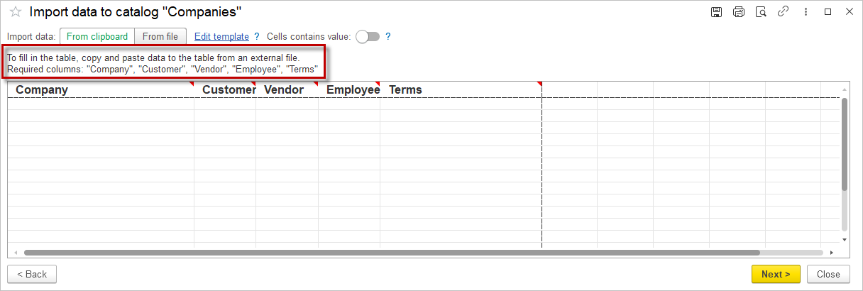 Data Import Tool – AccountingSuite