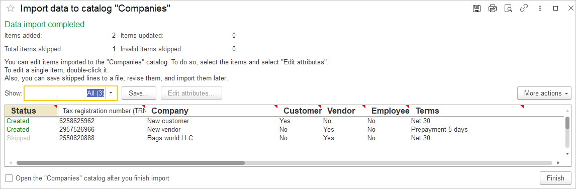 Data Import Tool – AccountingSuite