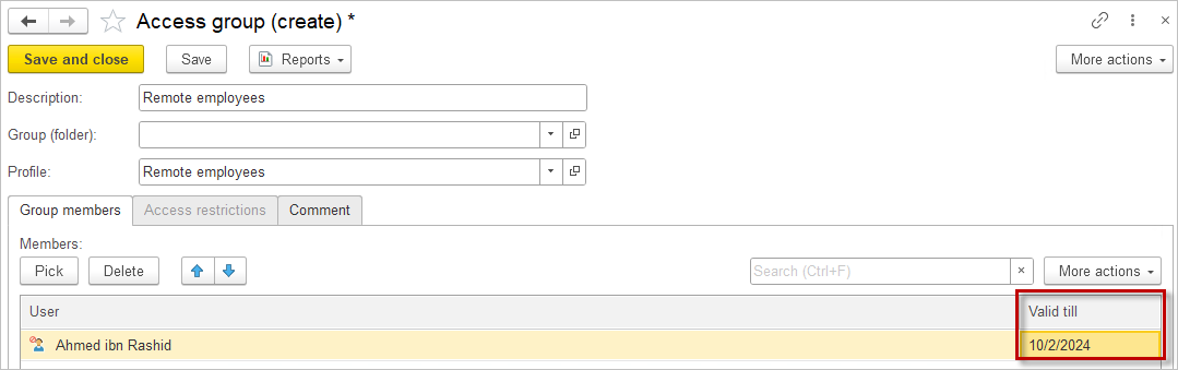 Access Groups and Profiles – AccountingSuite